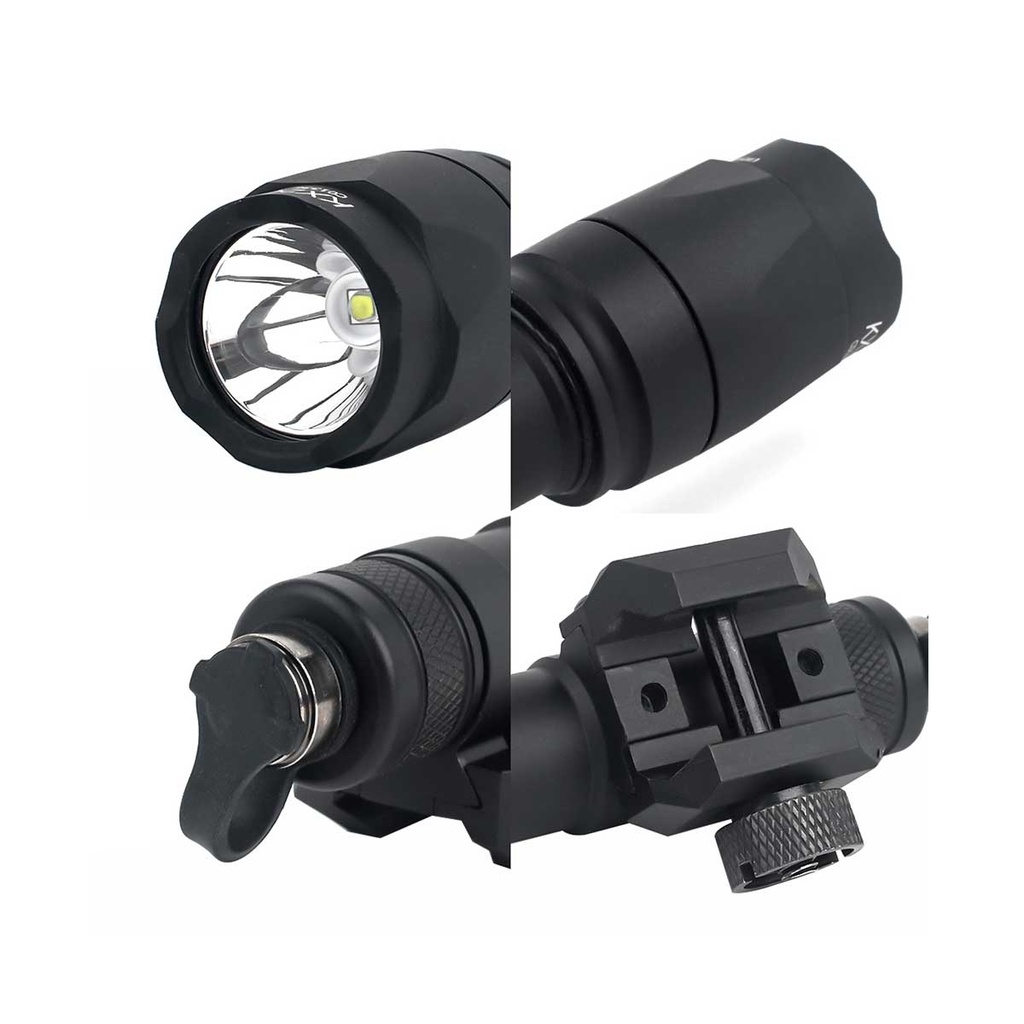 LINTERNA TACTICA WADSN M600C NEGRA - Tactical Forces Airsoft Jerez